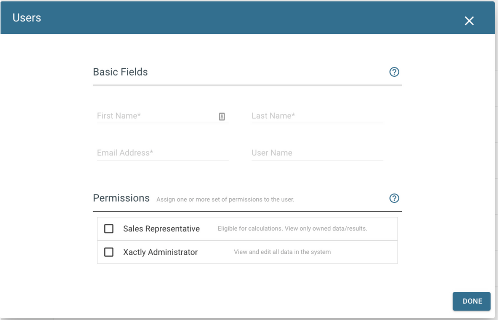 Add a Single User – SimplyComp
