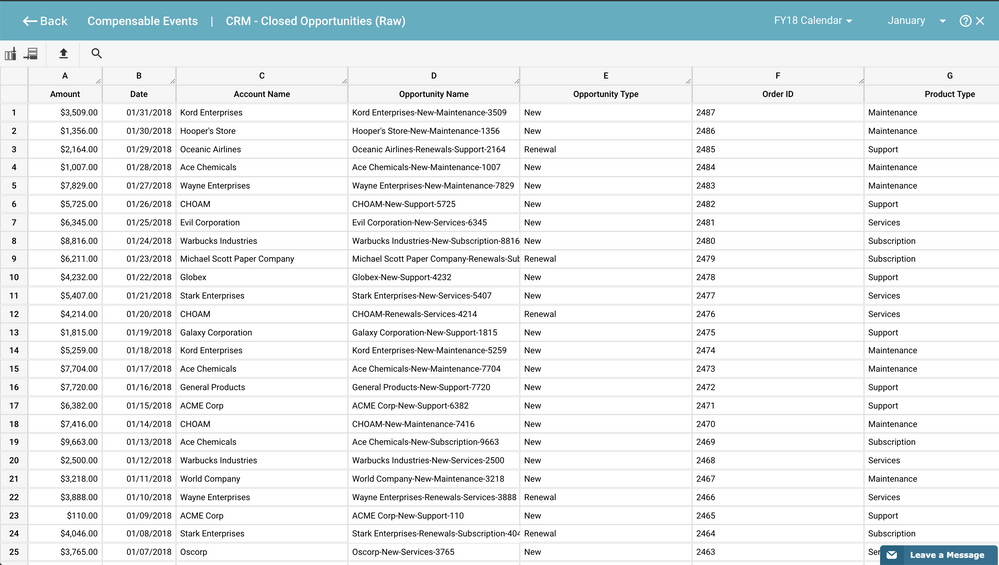 Compensable Events – SimplyComp